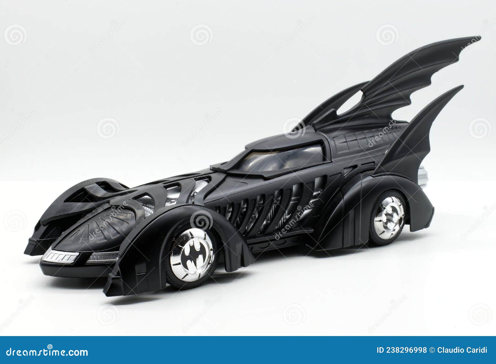 Black Diecast Batmobile Isolated on White Background Editorial Stock ...