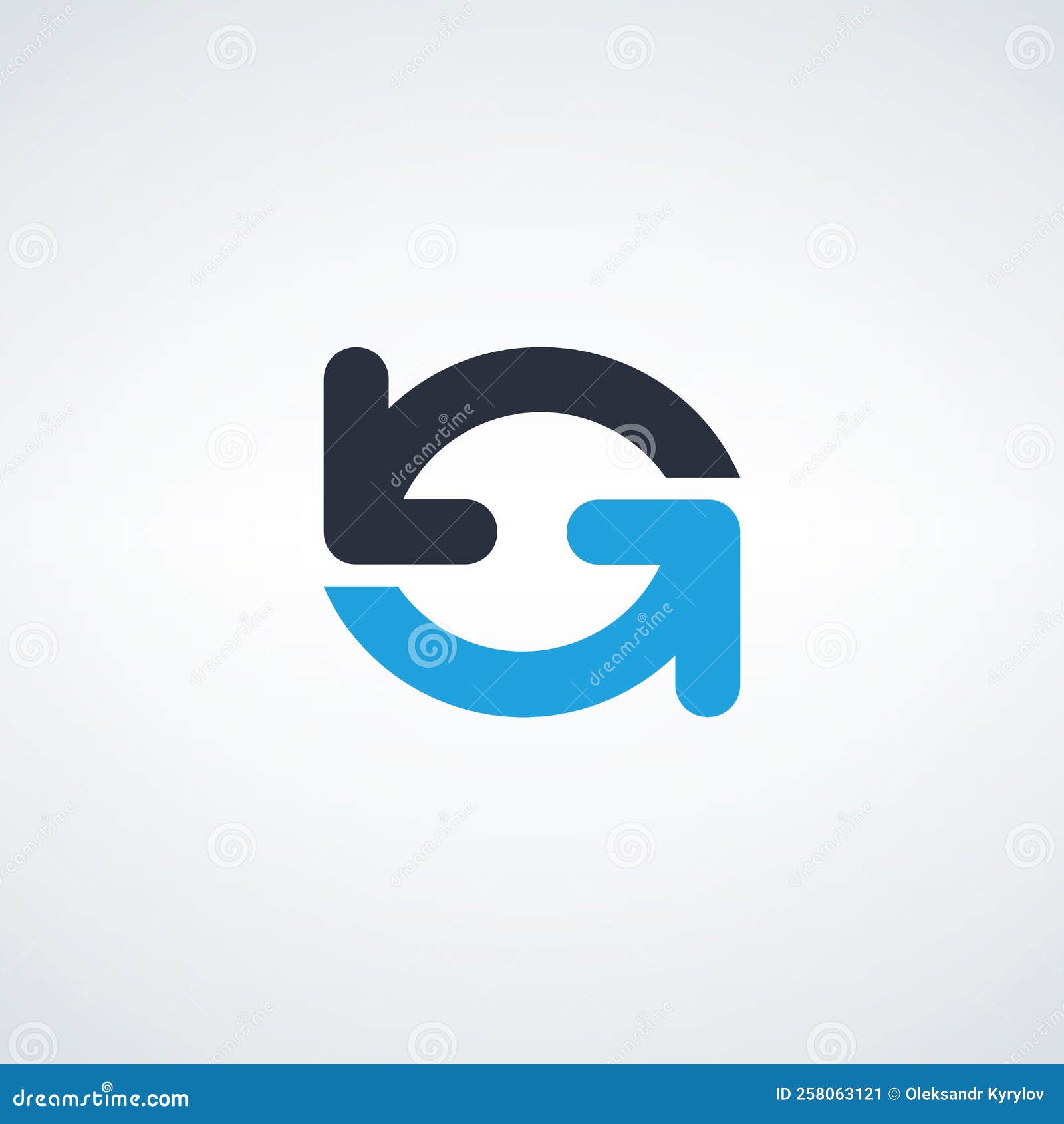 Black Direction Arrows for Transfer, Sync, Migration Data. Traffic ...