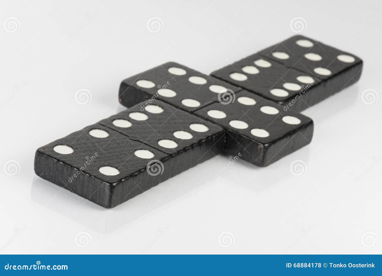 Black Domino bricks stock photo. Image of cleave, lying - 68884178