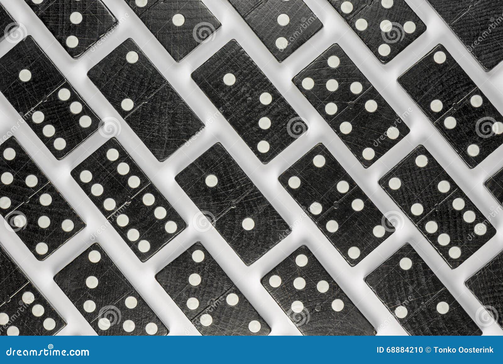 Black Domino bricks stock photo. Image of laying, connect - 68884210