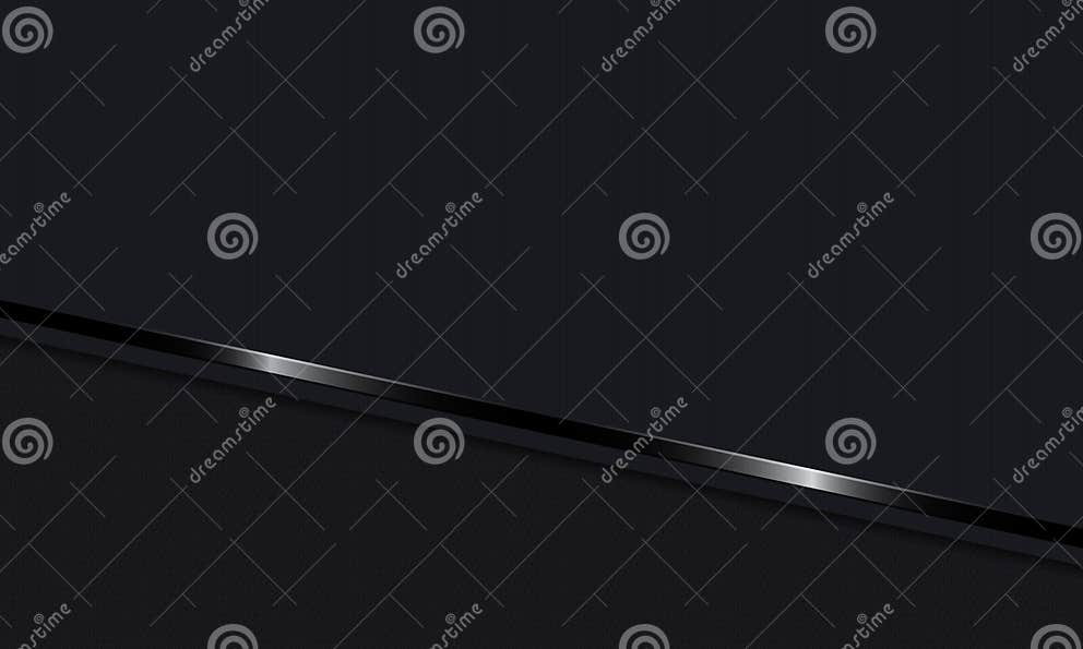 Black Dop Abstract Modern Background Overlap Layers Stock Vector ...