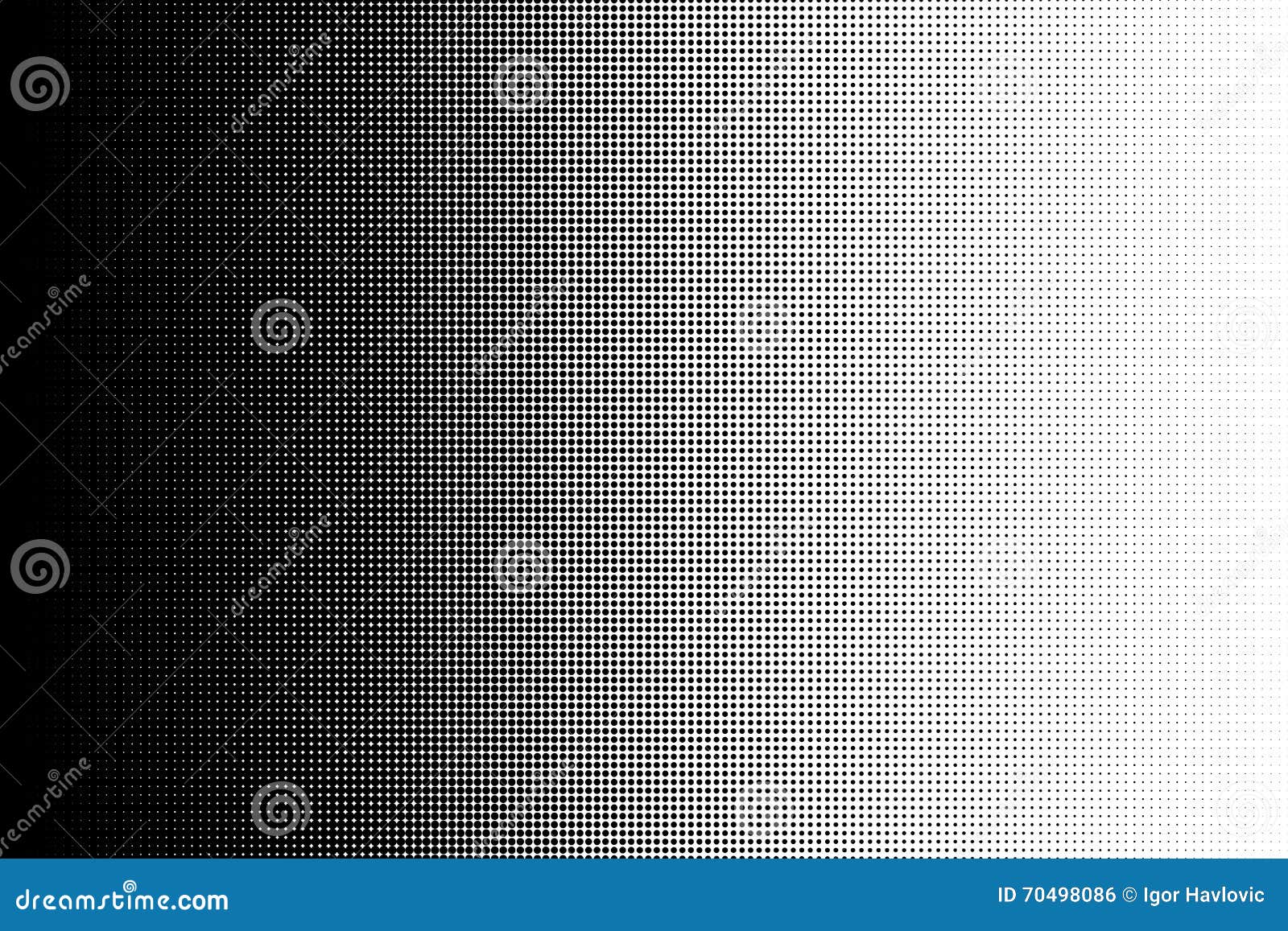 Black Dot Pattern. Circle Transition Pattern Background. Vector ...
