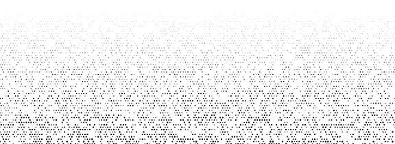 Black Dotted Noise Gradient Texture. Fading Comic Pixel Grain Pattern ...