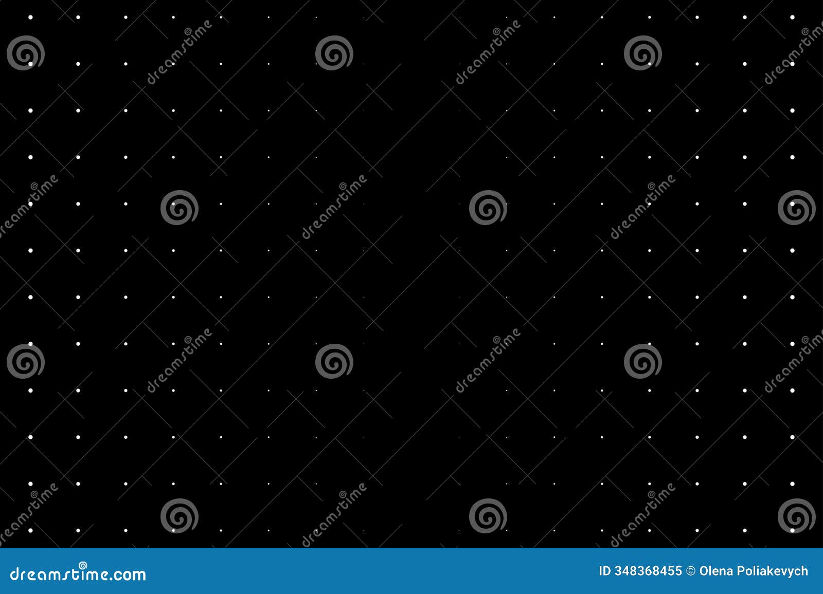 Black Dotted Pattern. Minimal Vector Background. Geometric Seamless ...