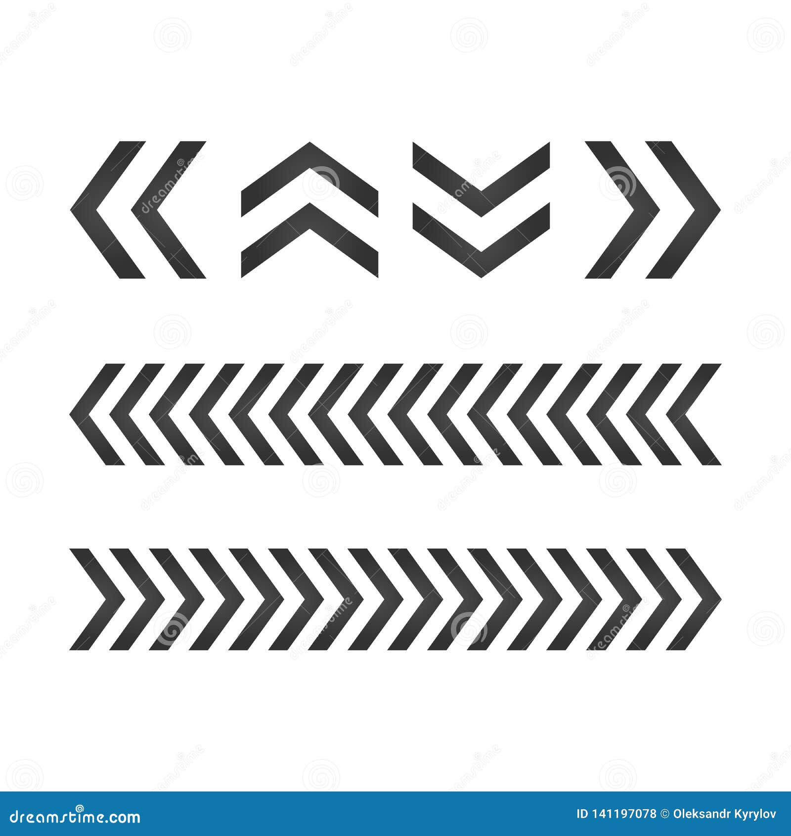 Black Double Arrow. Fast Forward or Next Icon. Vector Illustration ...