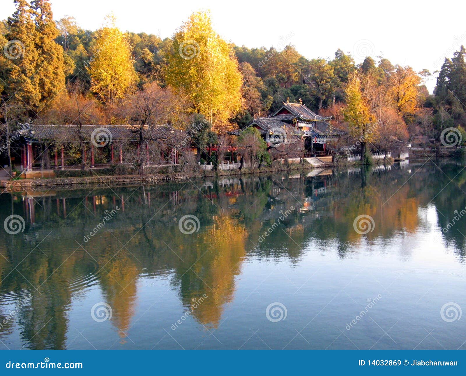 Black Dragon Pool, Lijiang, China Stock Image - Image of cold, jade ...
