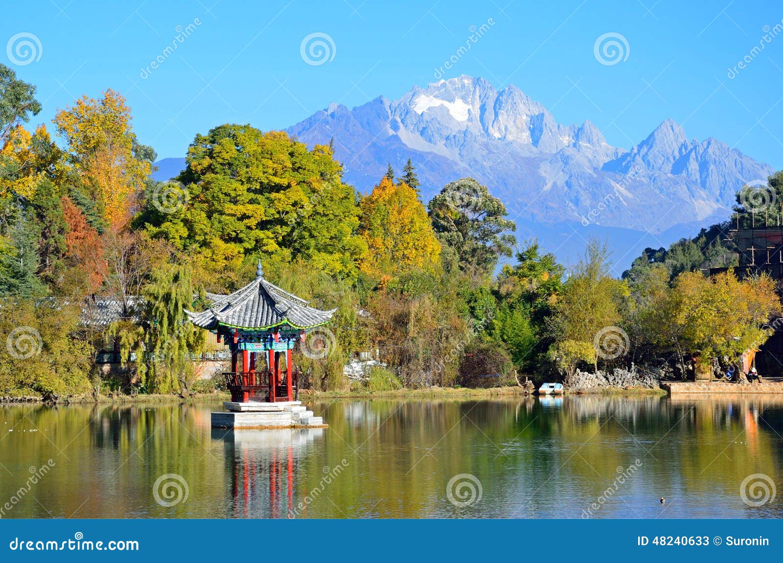 Black Dragon Pool stock image. Image of dragon, lagoon - 48240633