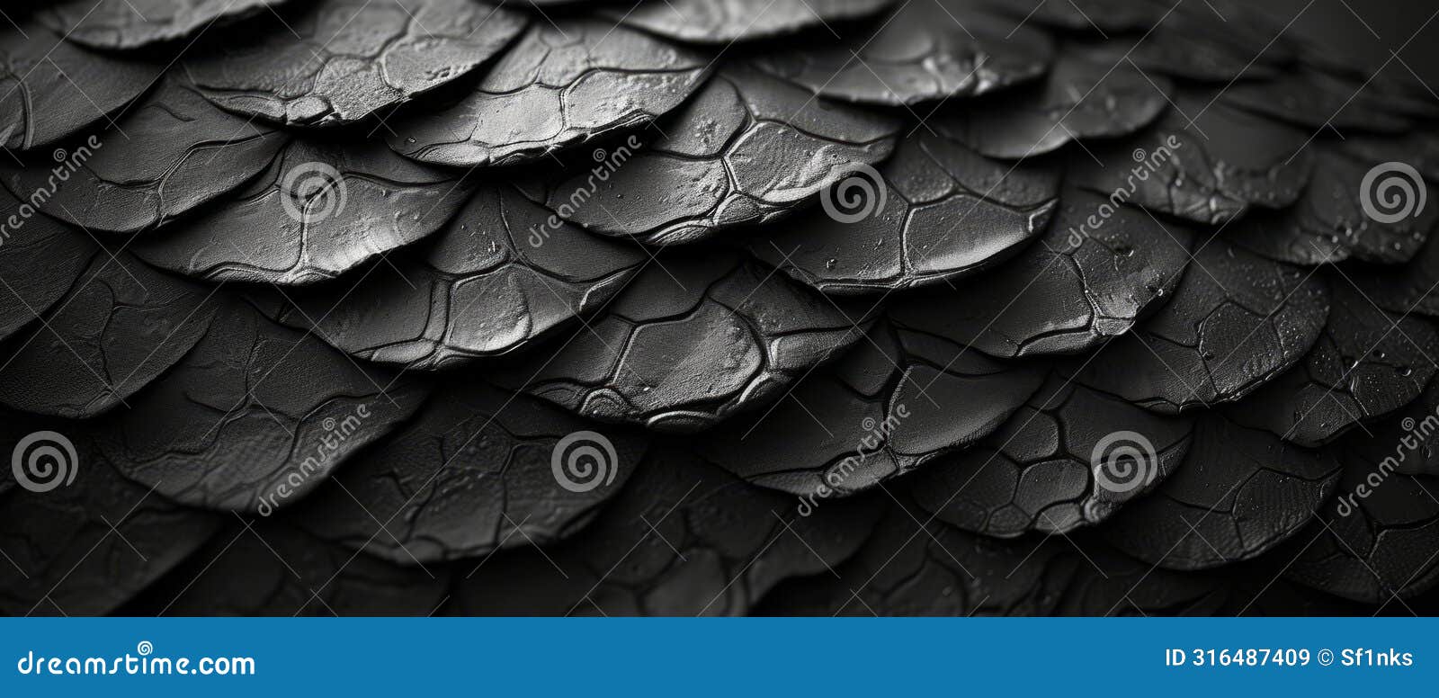 Black Dragon Scale Pattern Close-up - Luxury Background Texture for ...