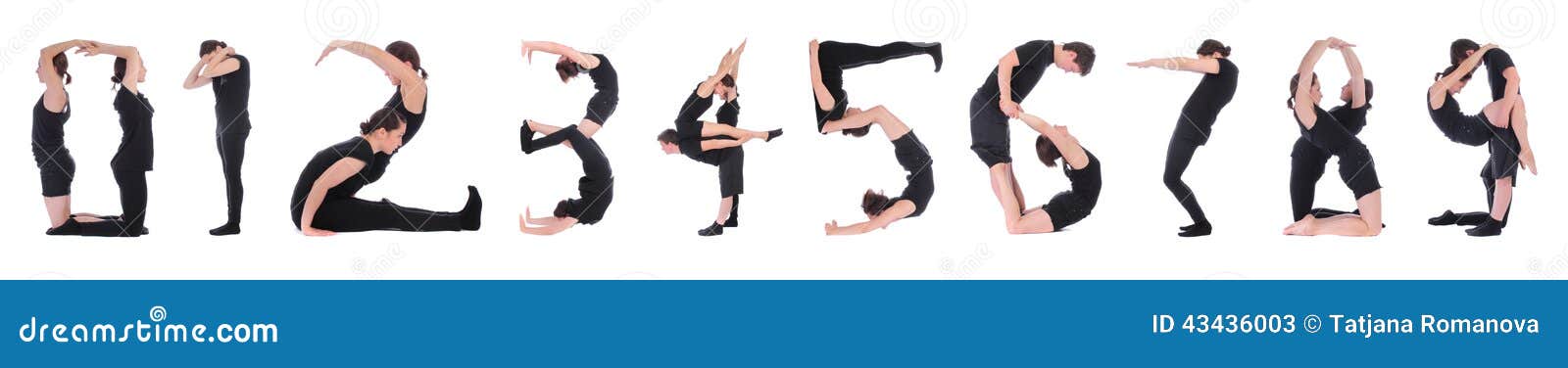 Black Dressed People Forming Zero 0 Number Photos - Free & Royalty-Free ...