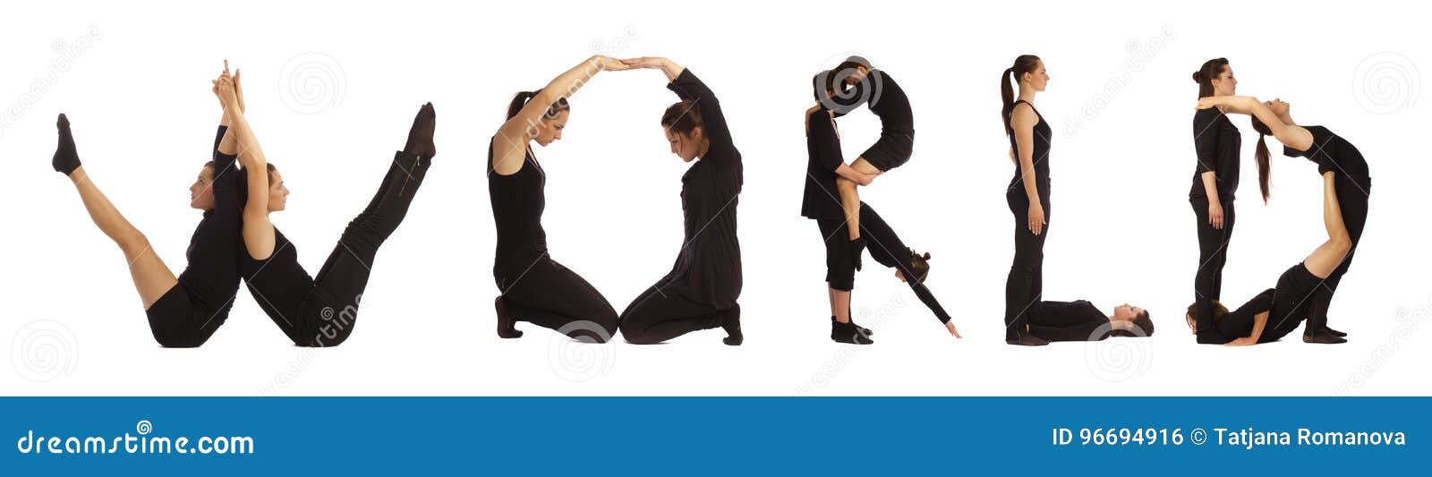 NEW WORLD Word On Wooden Alphabet Cube. New Normal Concept. Top View ...