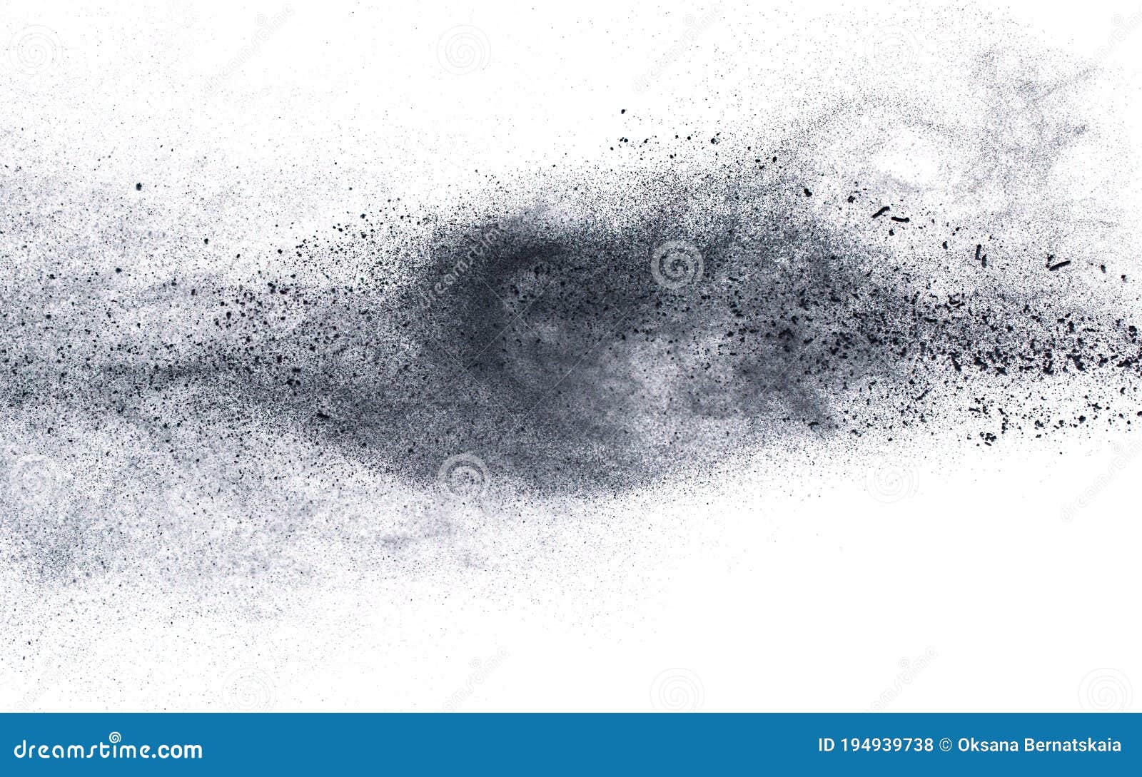 Black Dust on White Background Stock Photo - Image of background, dust ...