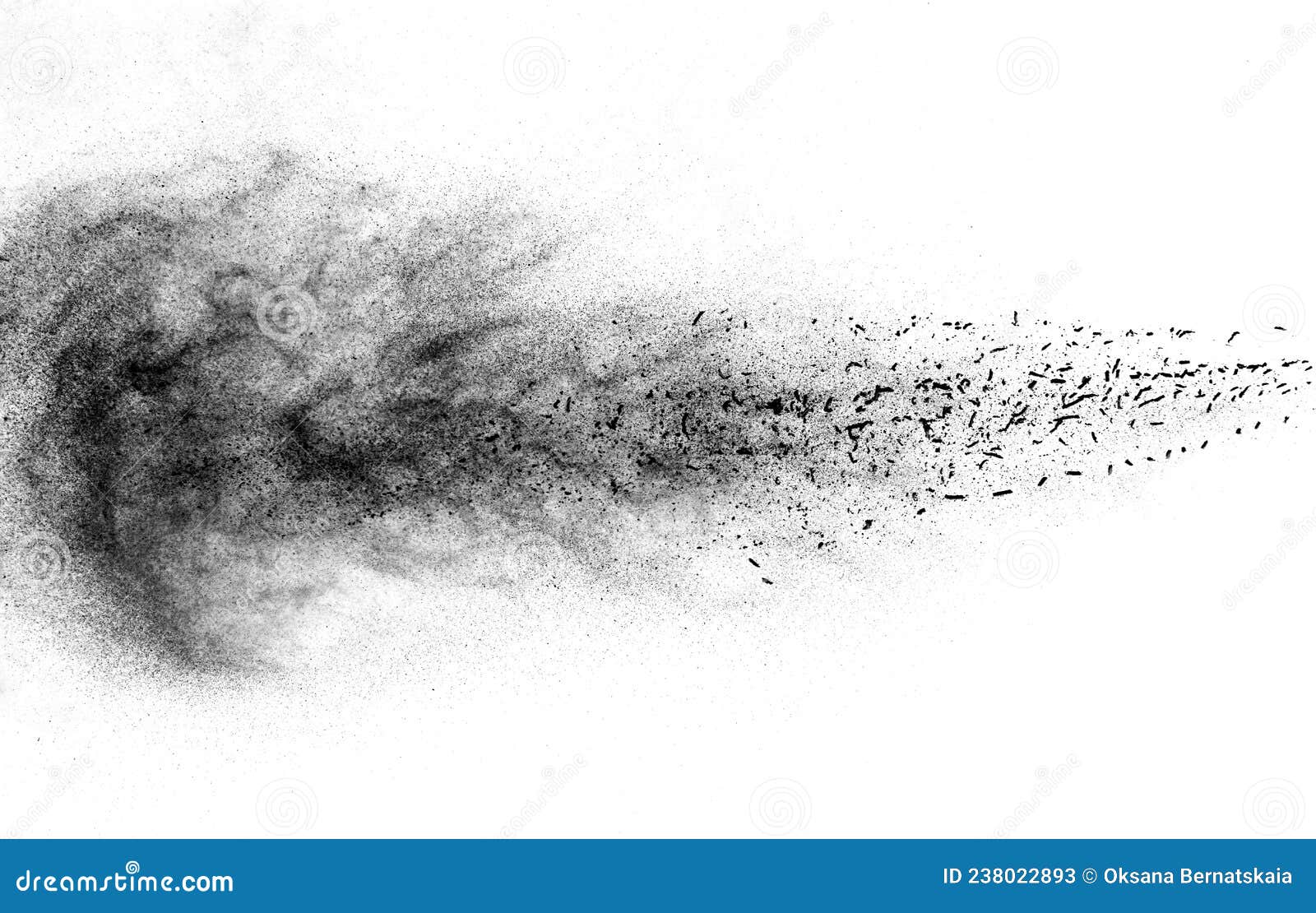 Black Dust on White Background Stock Image - Image of background, dust ...