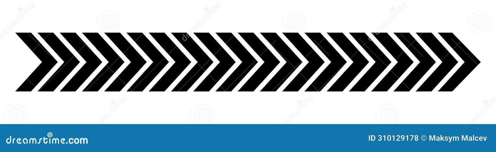 Black Dynamic Arrow Symbol. Modern Arrow Icon Stock Vector ...