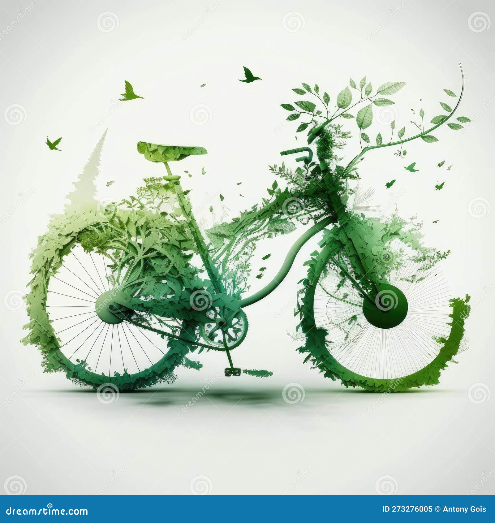 Black and Eco Bikes Designed with High-Quality Generative AI Stock ...