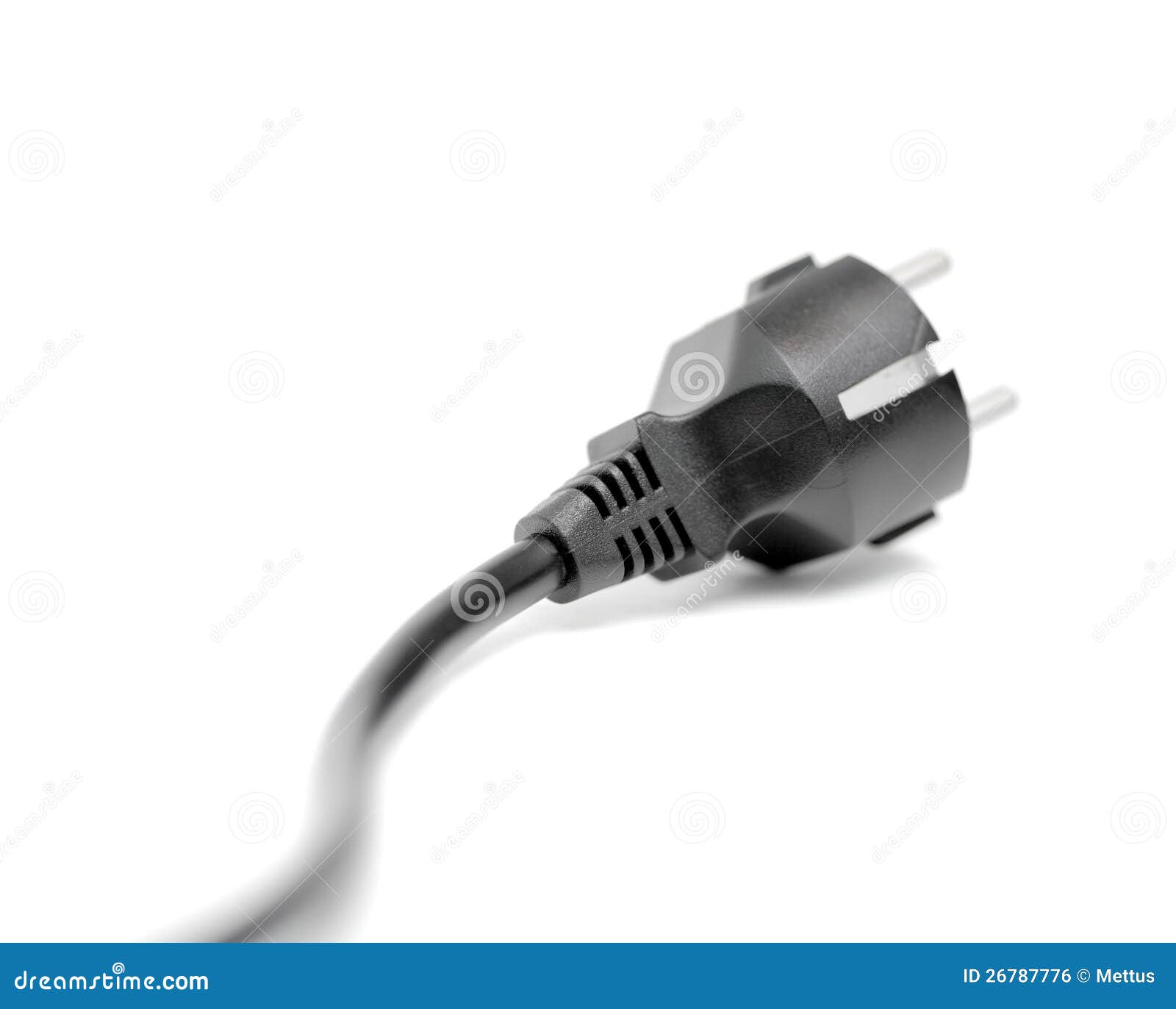Black electric plug stock photo. Image of black, abstract - 26787776
