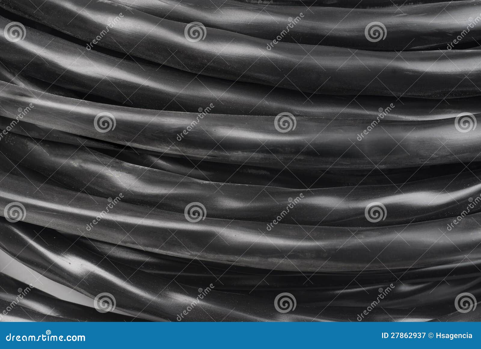 Black electrical cable stock image. Image of abstract - 27862937