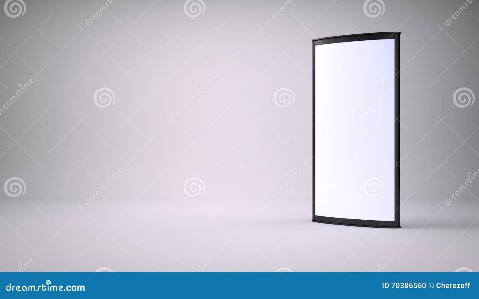 Black Empty Lightbox in the Studio Stock Photo - Image of canvas ...