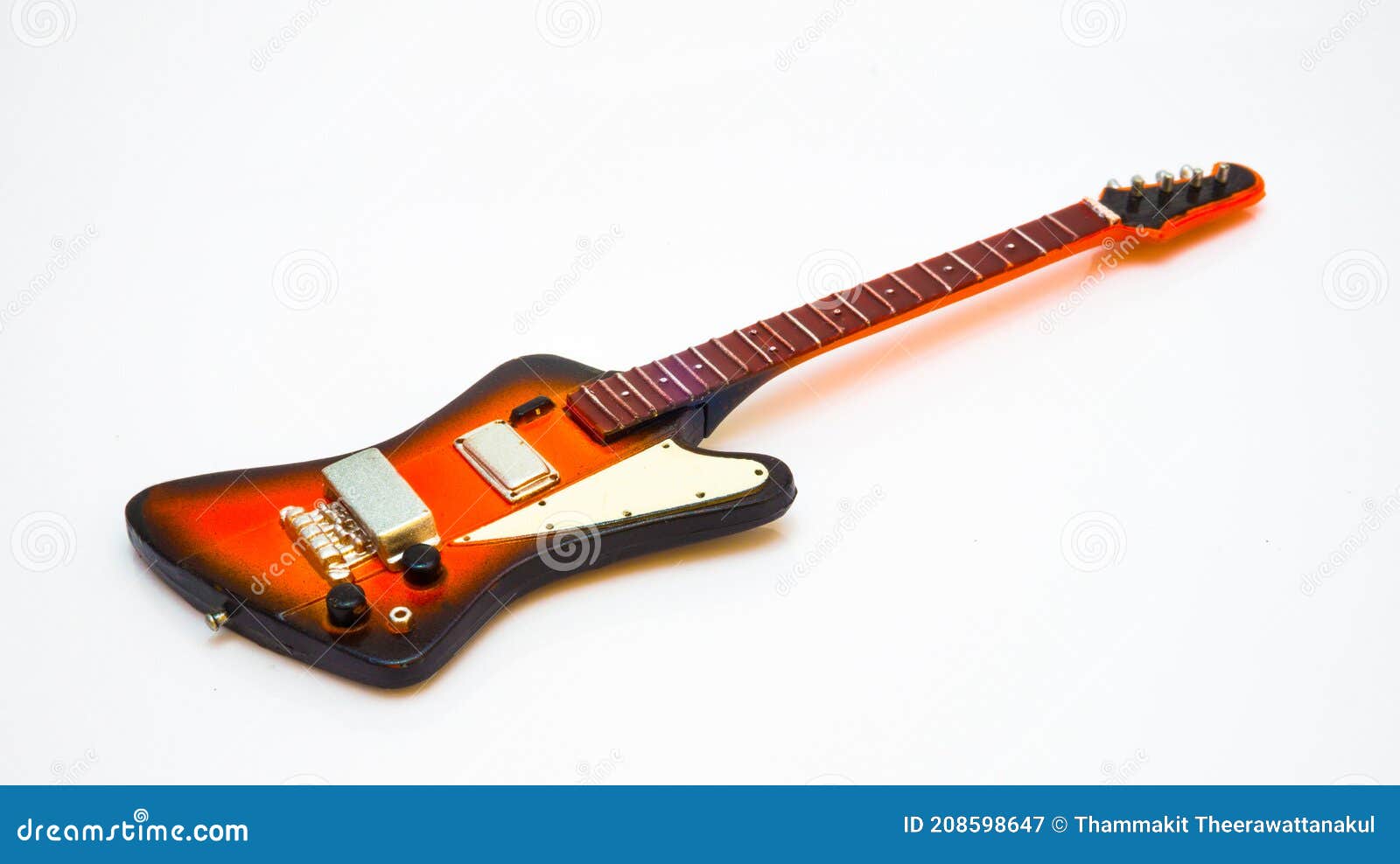Black Explorer Bass Model Toy on Stand in White Background Stock Image ...
