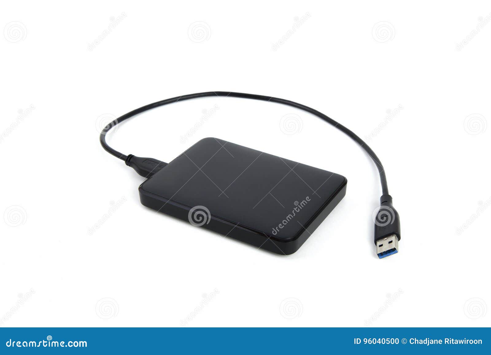 Black external hard drive stock photo. Image of devices - 96040500