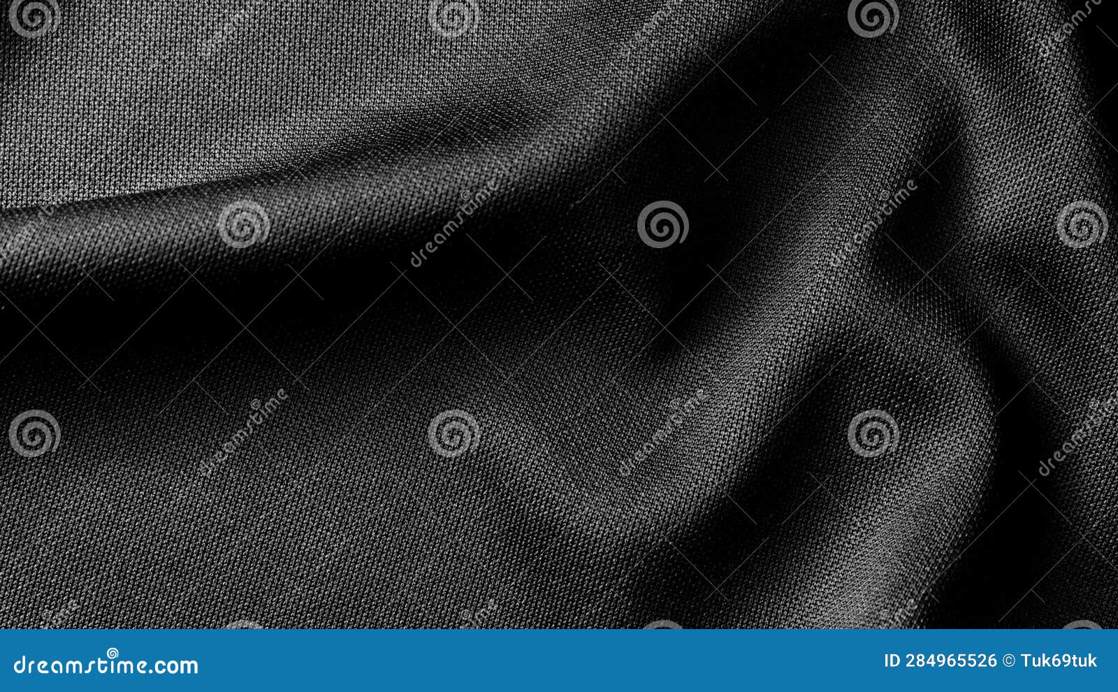 Black Fabric Cloth Background Texture Stock Photo - Image of background ...