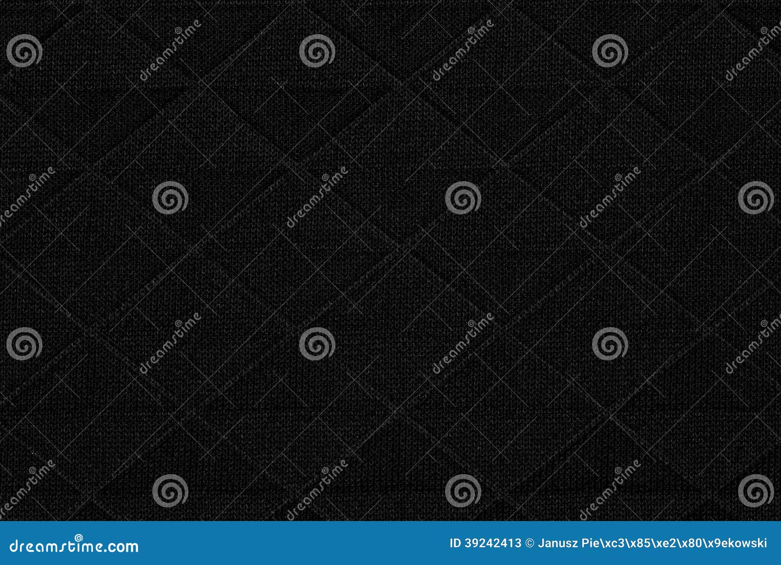 Black Fabric With Geometric Patterns, A Background Stock Image - Image ...