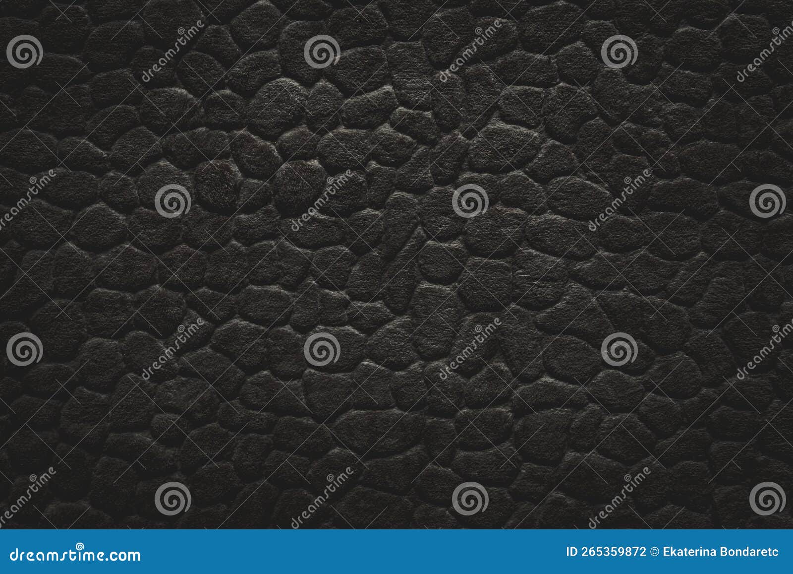 Black Fabric Texture, Carpet Pattern. Pile Fabric with Raised Circles ...