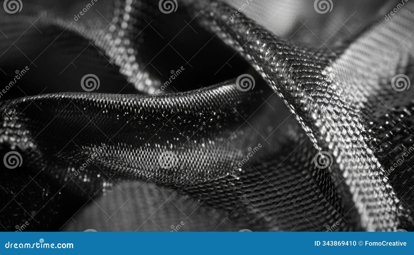 Black Fabric Texture with a Diamond Pattern Stock Illustration ...