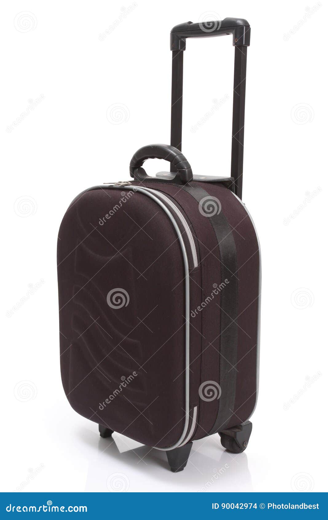 Black Fabric Travel Bag, Side View. Stock Photo - Image of tourist ...