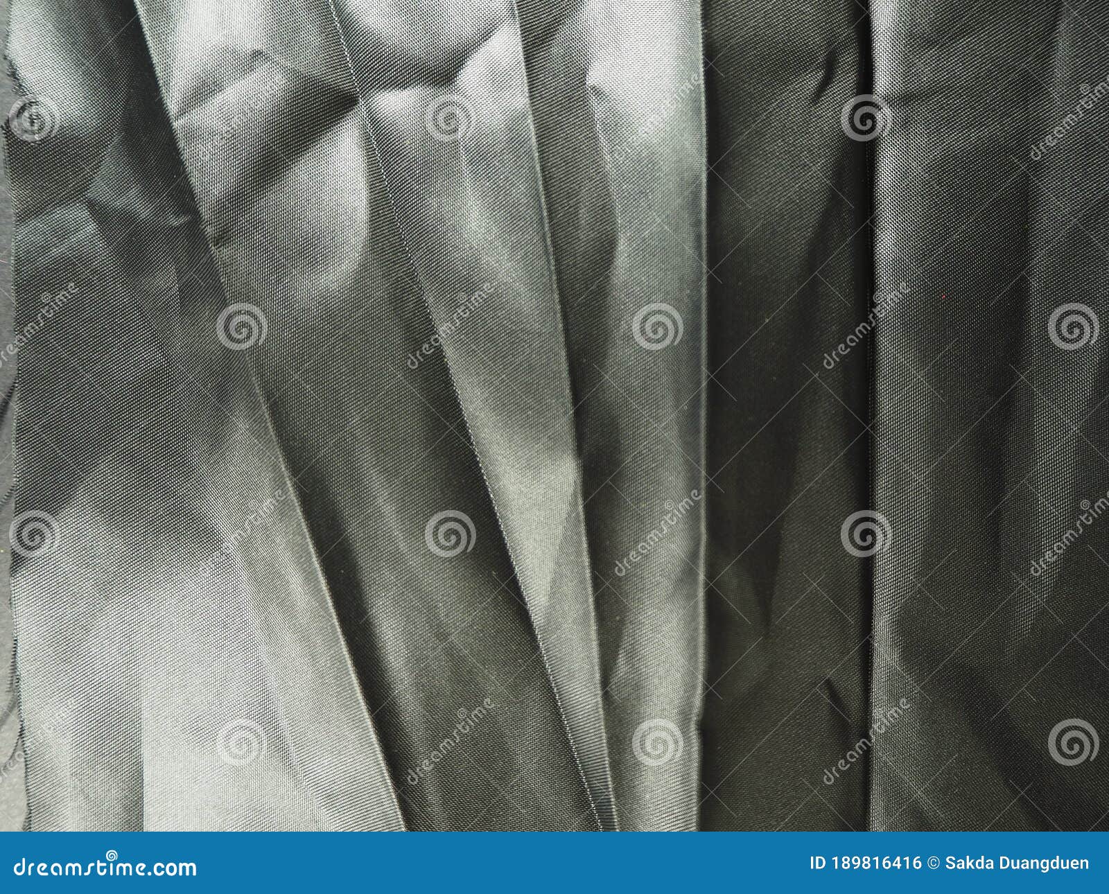 Black Fabric, Wrinkled Fabric, Not Smooth, Wavy for Graphic Work Stock ...