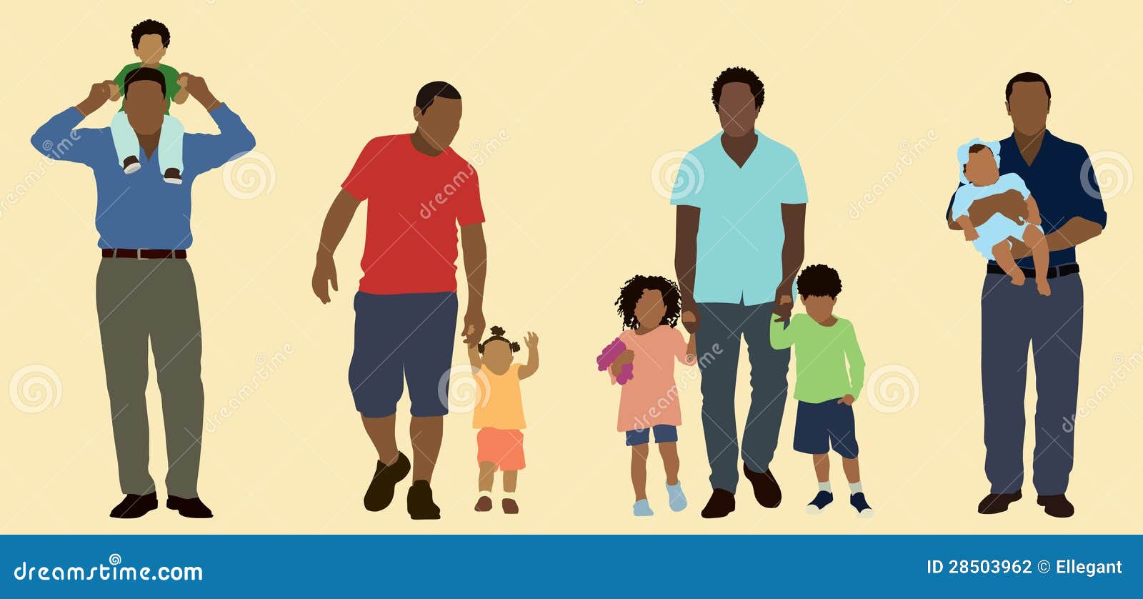 Black Father Clipart