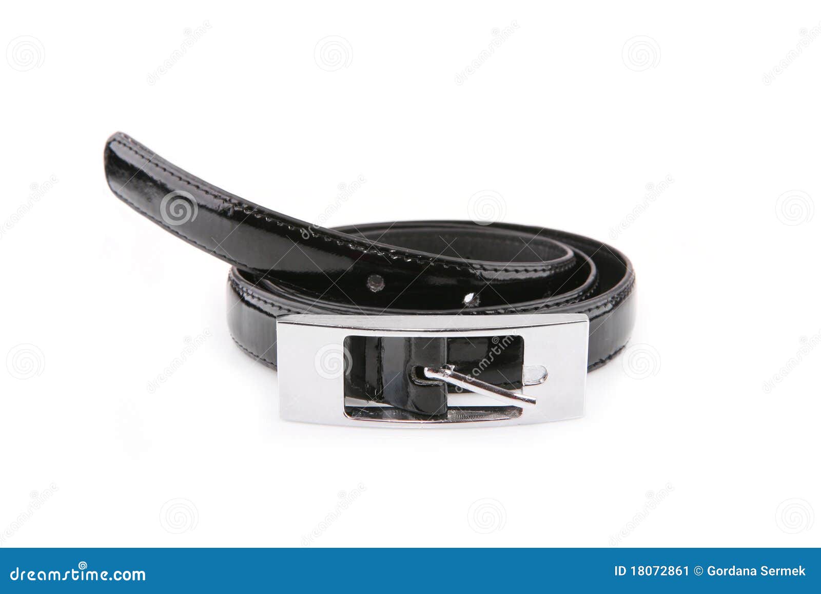 Black female belt stock image. Image of girl, belt, metallic - 18072861