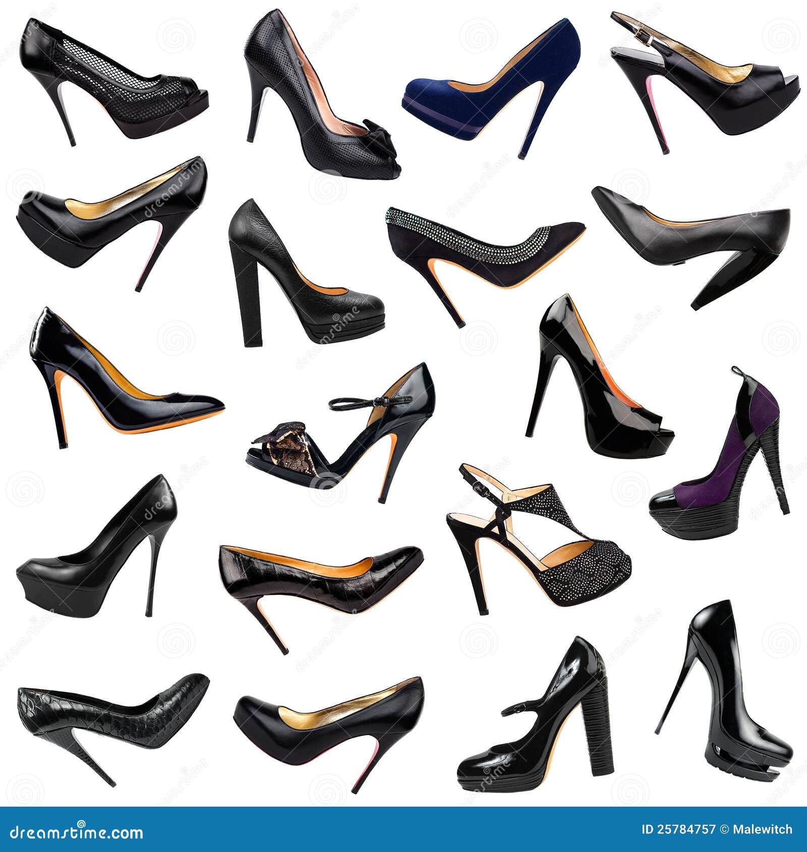 Black Female Shoes Background-1 Stock Image - Image of fashion, heel ...