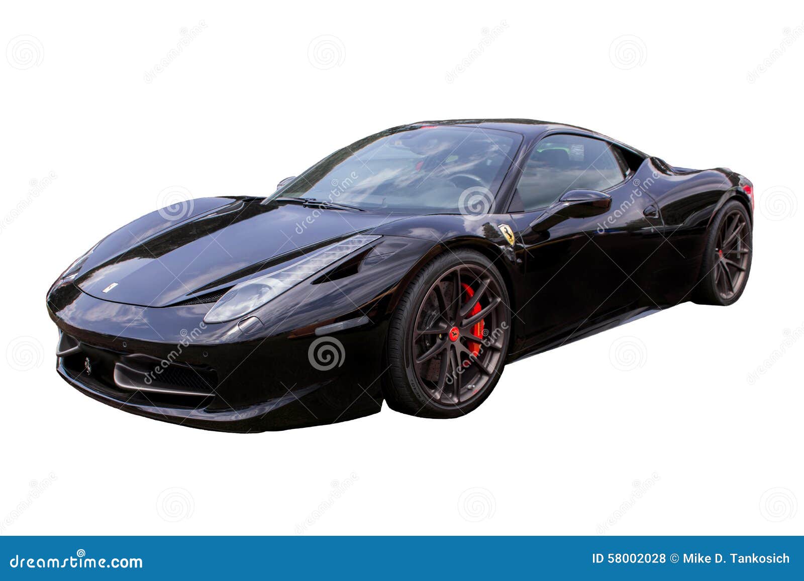 Ferrari 458 White Background