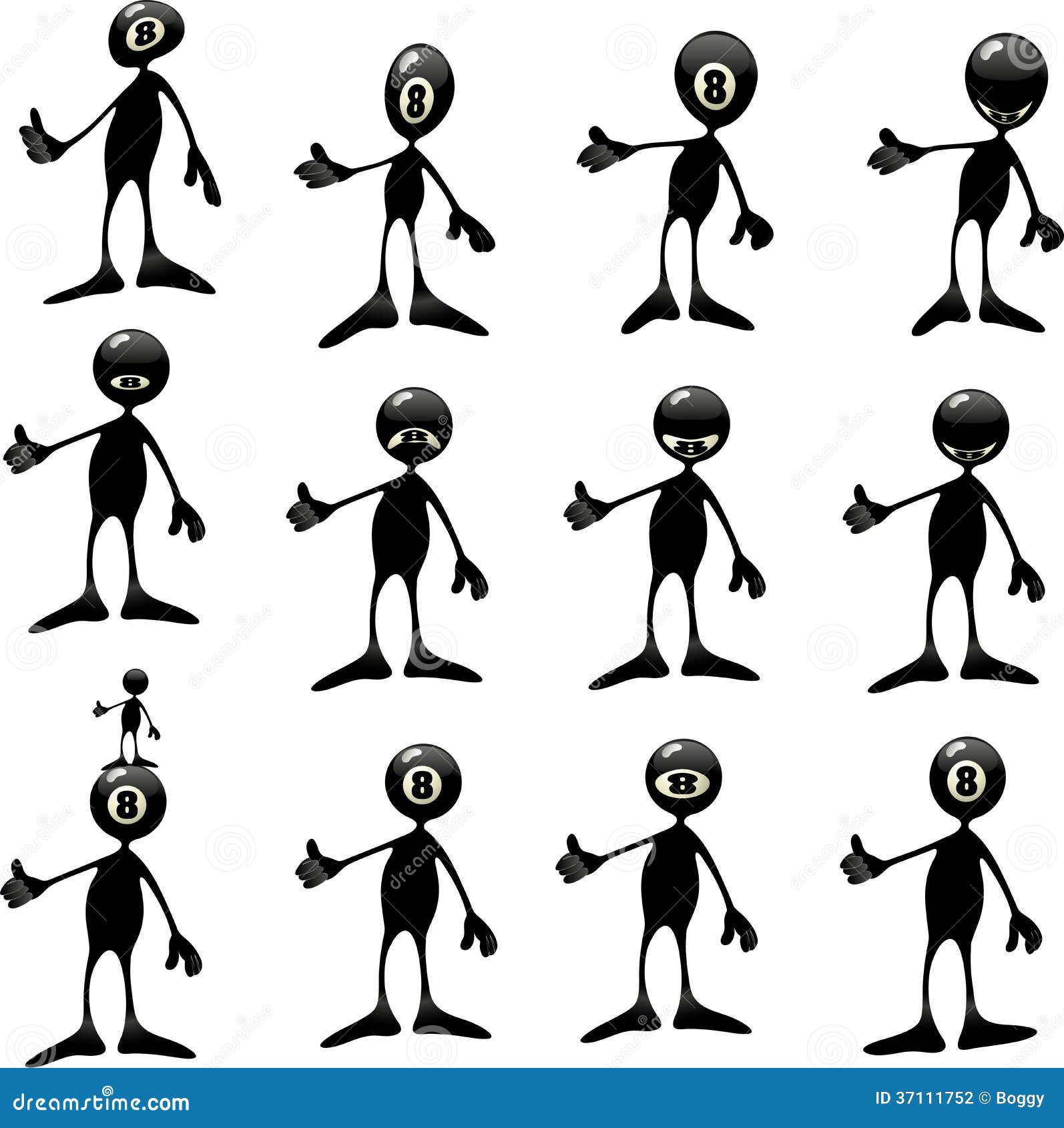 Black figure stock illustration. Illustration of figure - 37111752