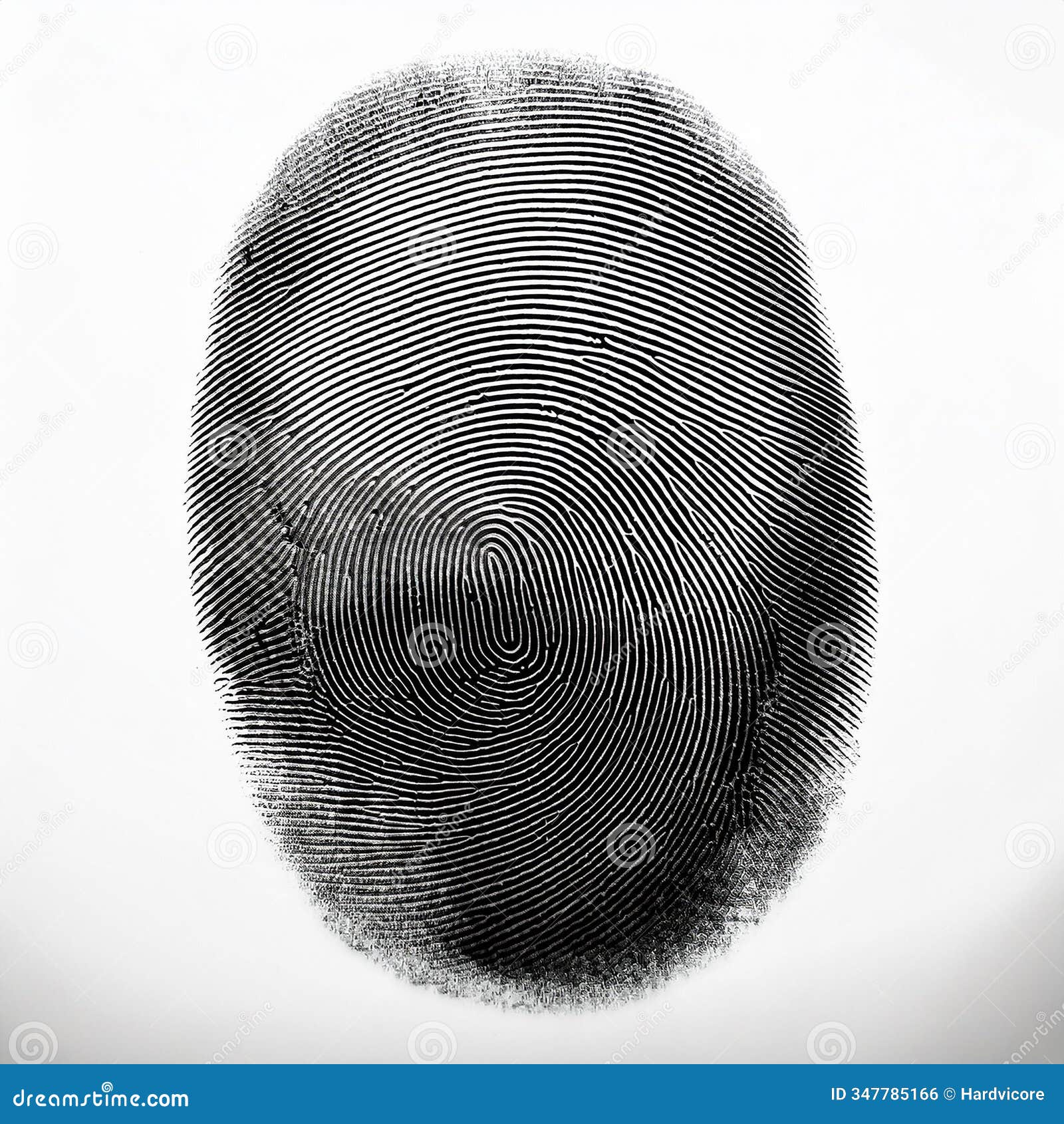 Black Fingerprint on White. Biometric Identification for Forensic ...