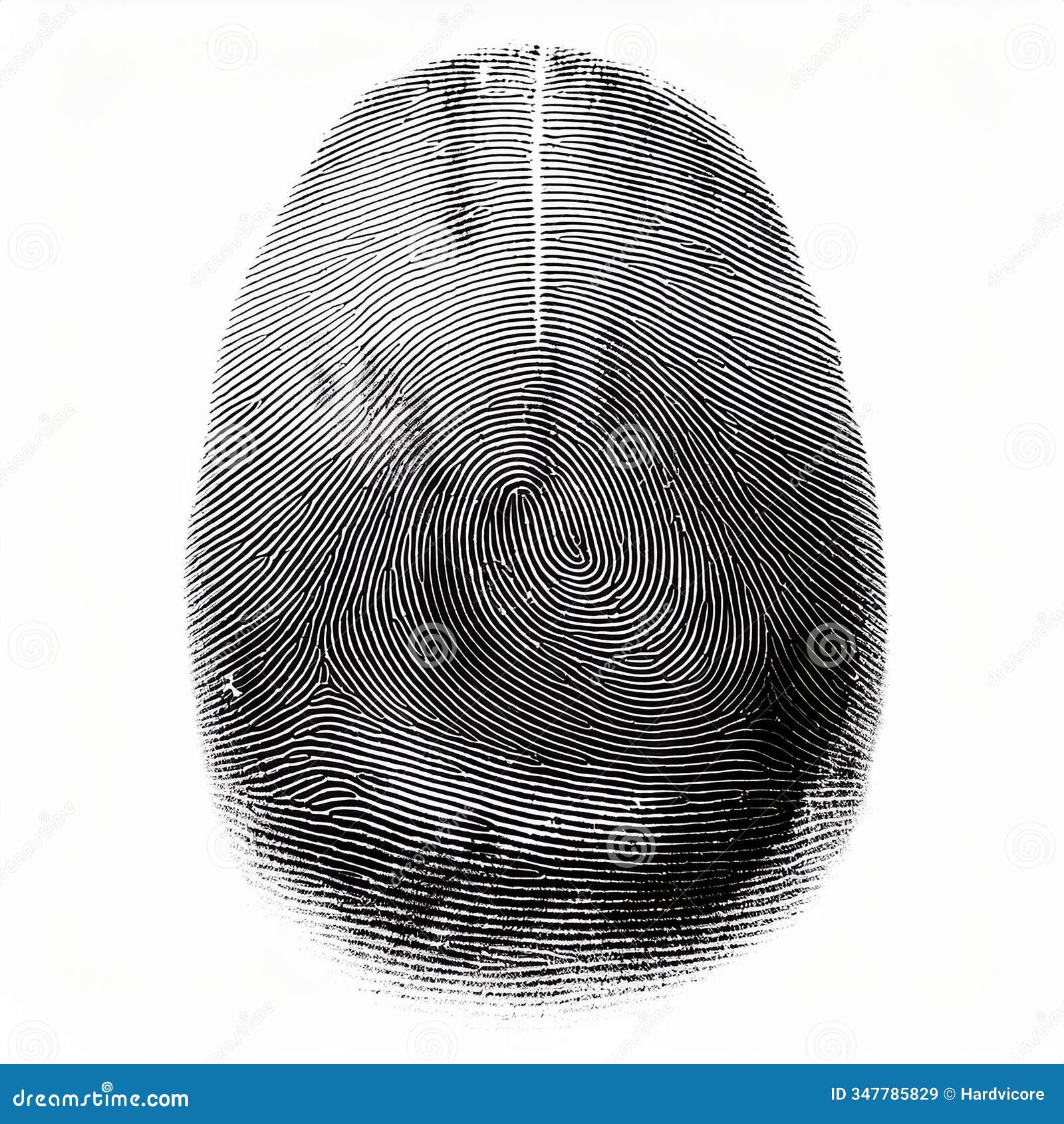 Black Fingerprint on White. Biometric Identification for Forensic ...