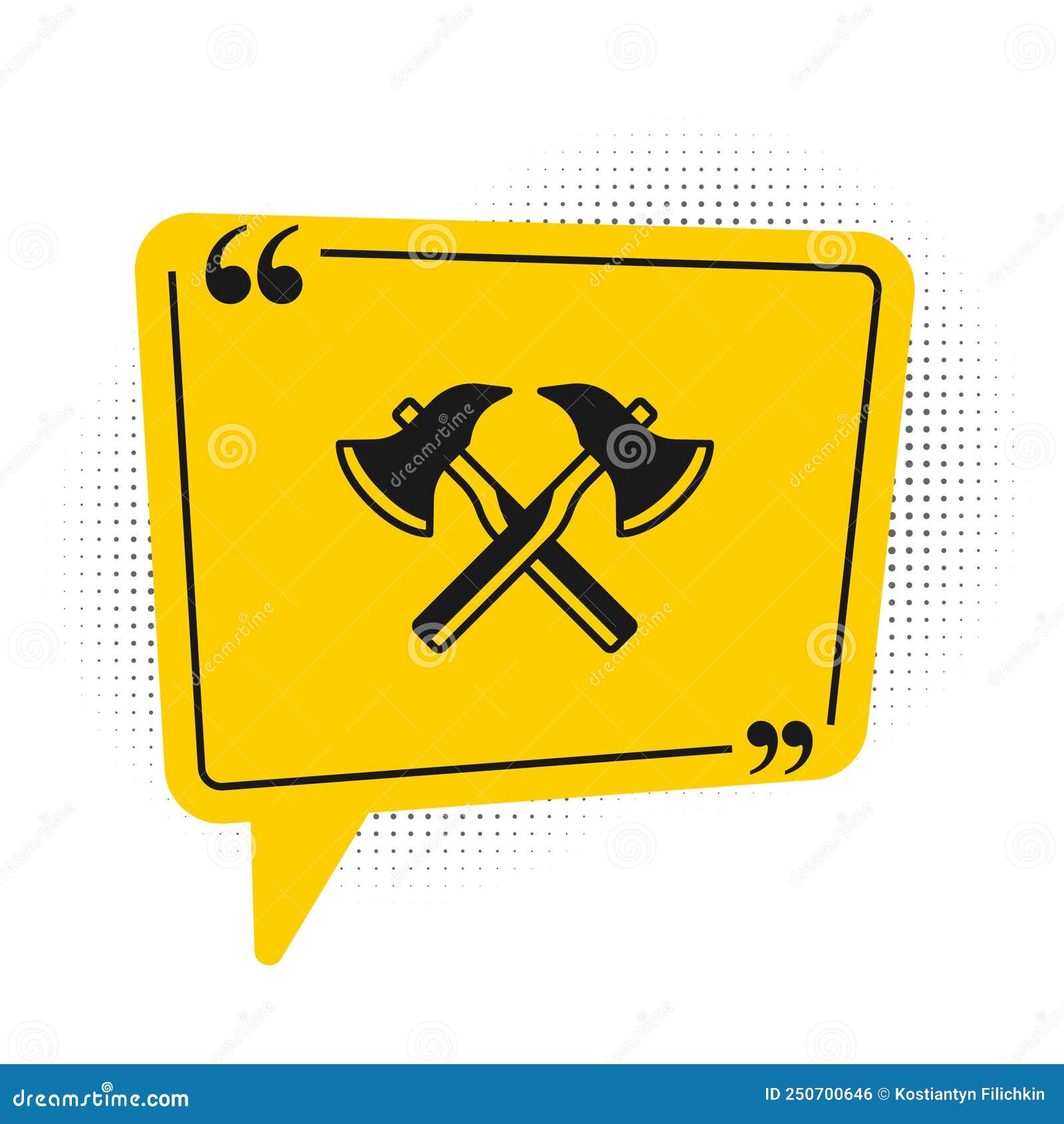 Black Firefighter Axe Icon Isolated on White Background. Fire Axe ...