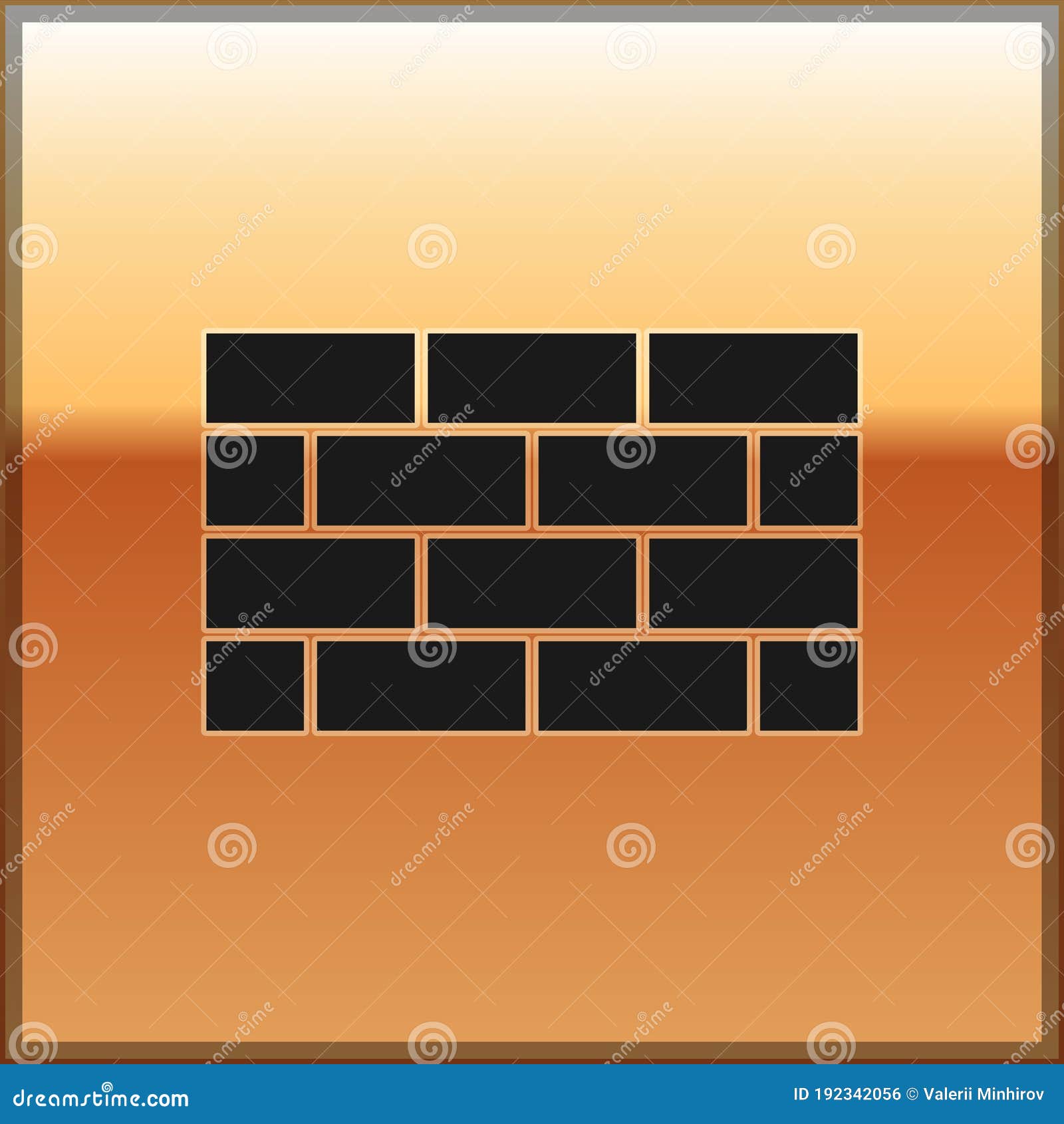 Firewall Security Wall App Essential Object Ui Ux Icon A Continuous ...
