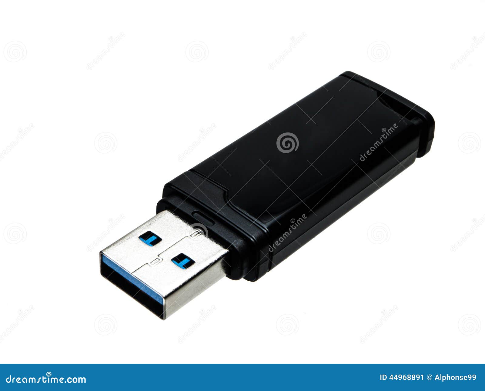 Black flash drive stock image. Image of laptop, electricity - 44968891