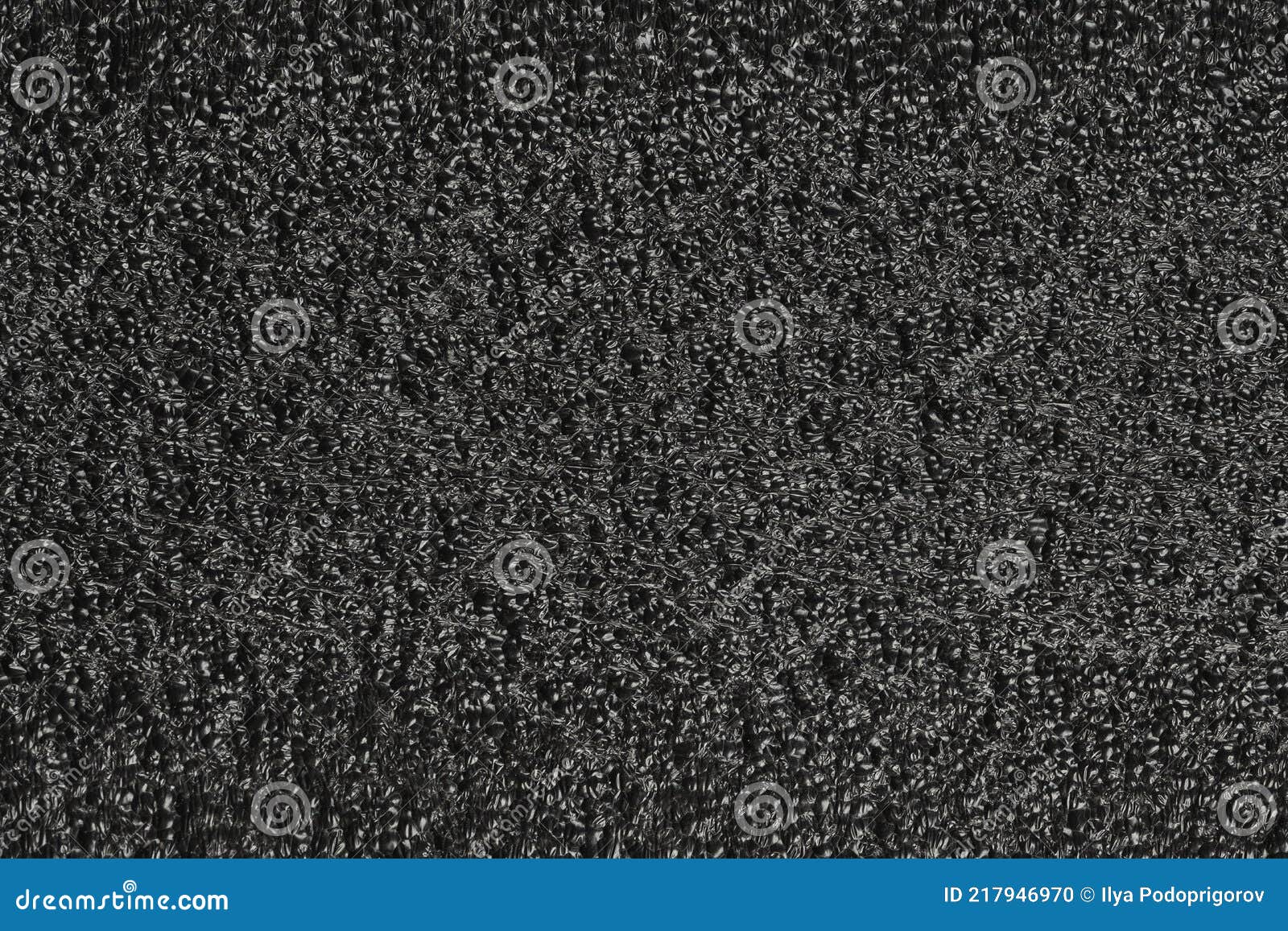 Black Foam Plastic Background Texture. Black Background for Designers ...