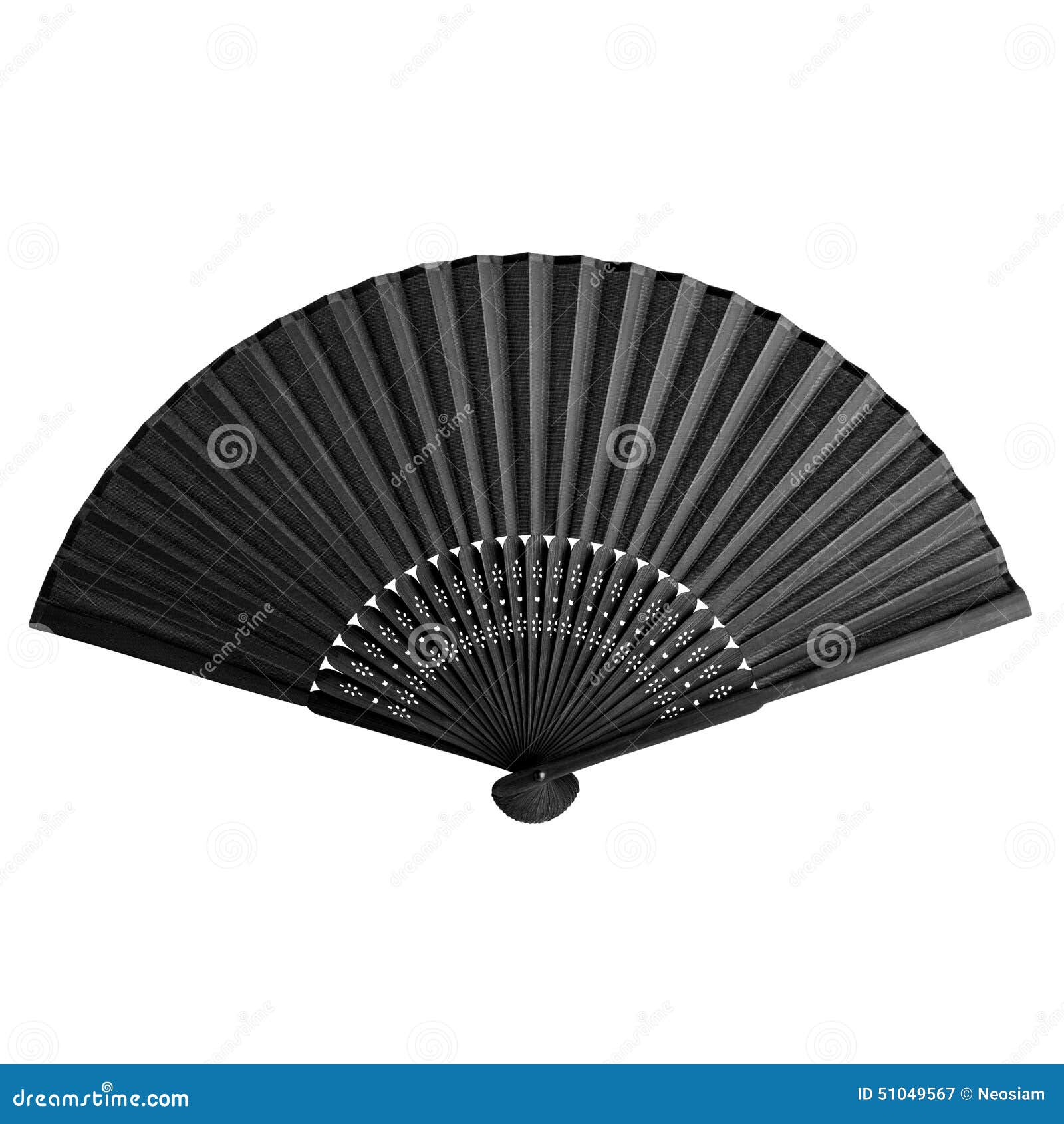 Black folding fan stock image. Image of emblem, flamenco - 51049567