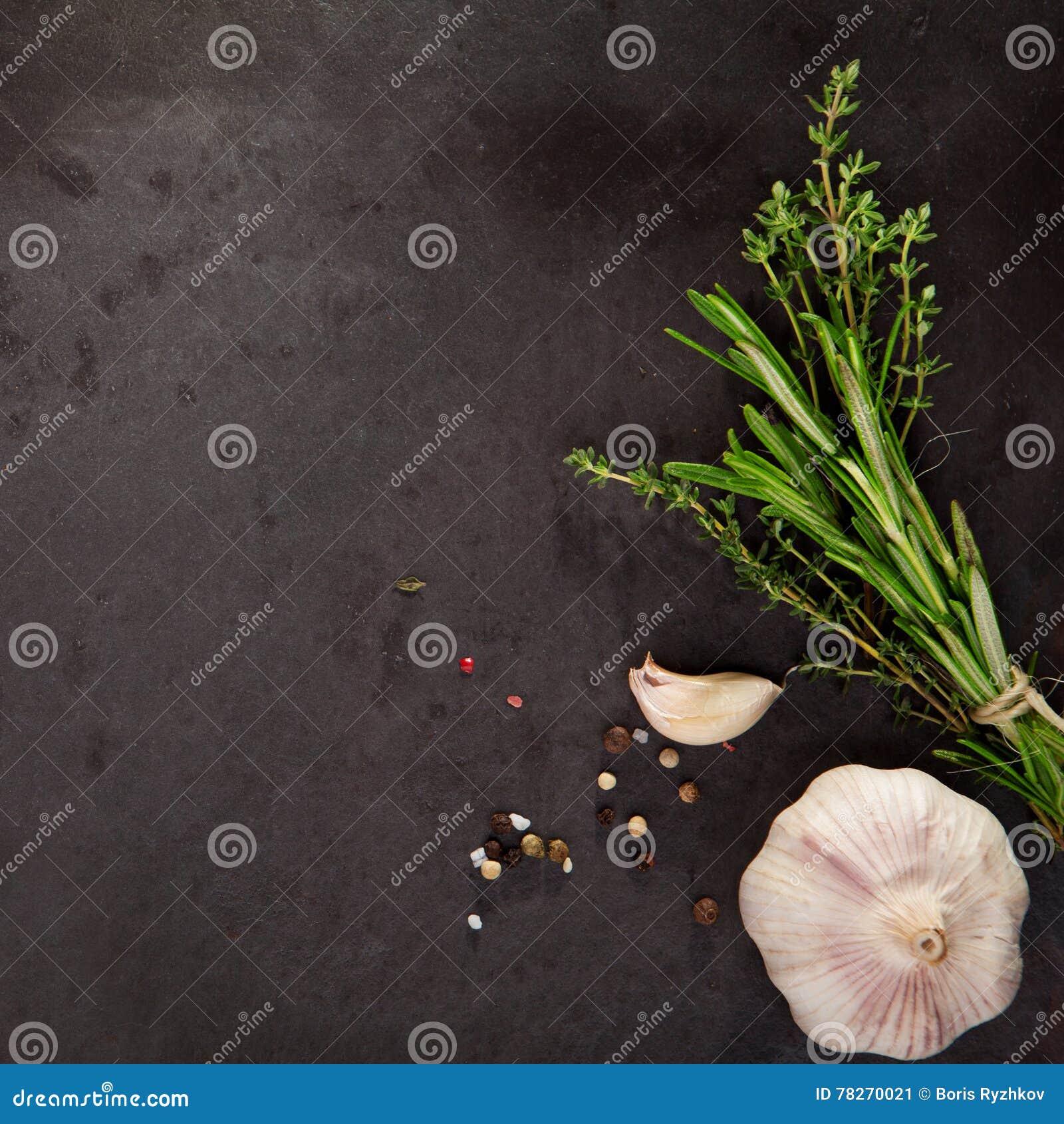 Black Food Ingredient Background Stock Image - Image of kitchen ...