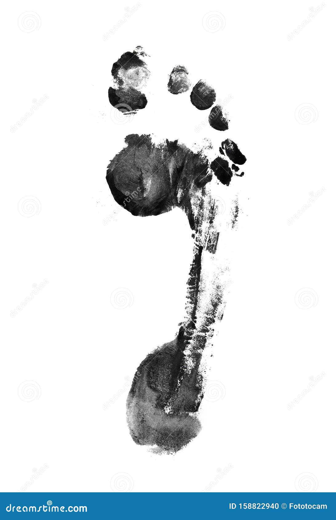 Black Footprint Stock Photography | CartoonDealer.com #56254436