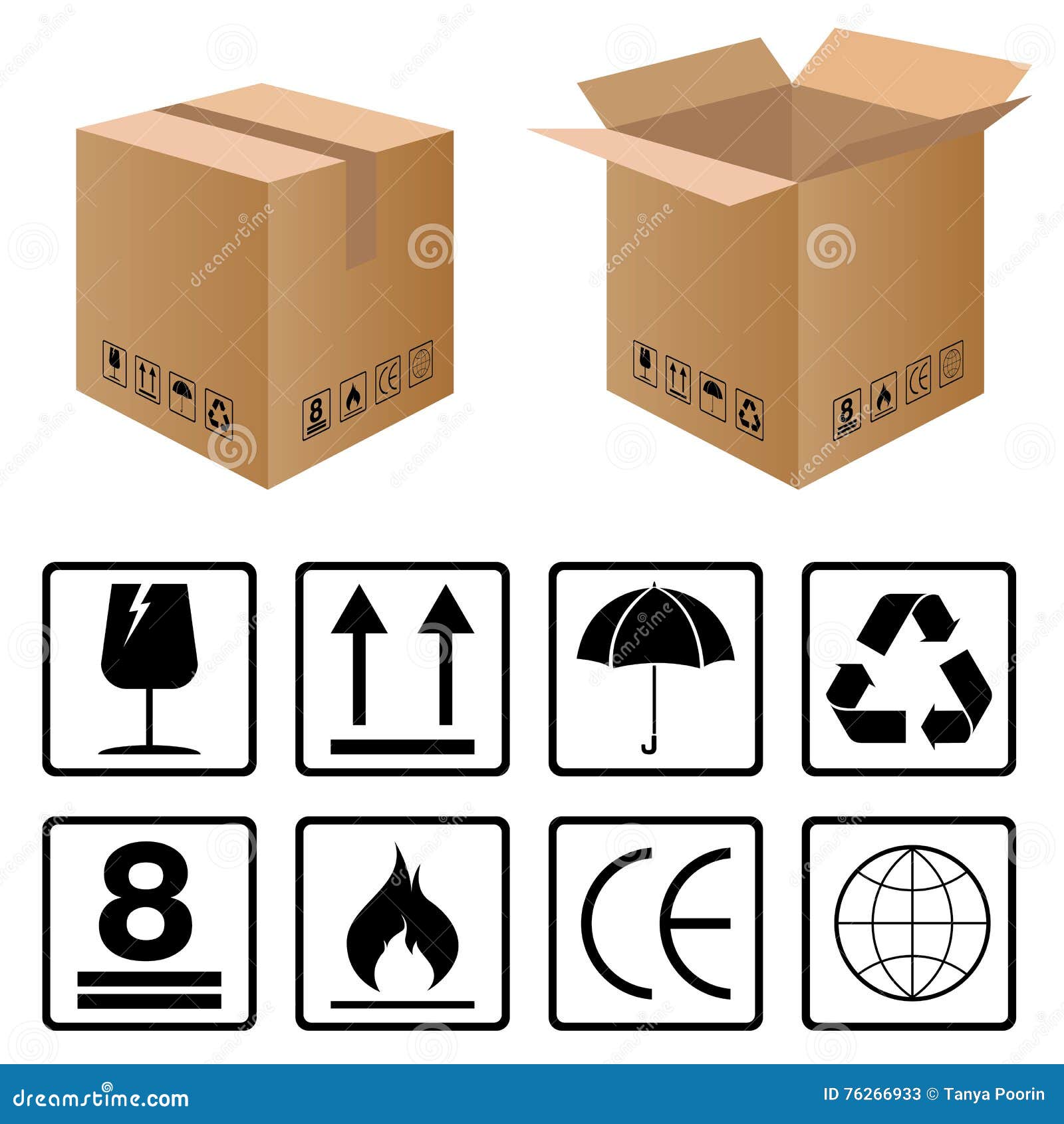 Black Fragile Broken Glass Symbol For Delivery Boxes Icon Isolated On ... Black Fragile Broken Glass Symbol For Delivery Boxes Icon Isolated On ...