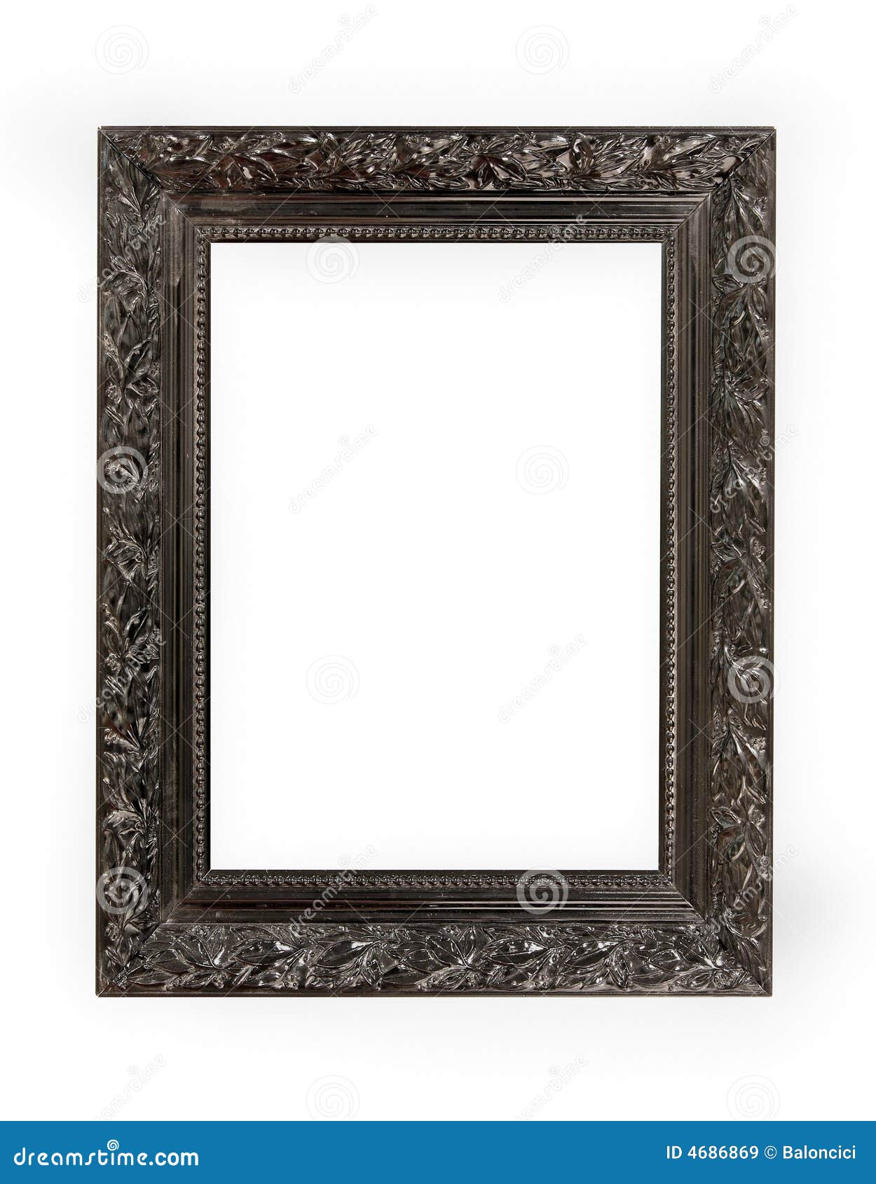 Black frame stock image. Image of empty, decorative, blank - 4686869