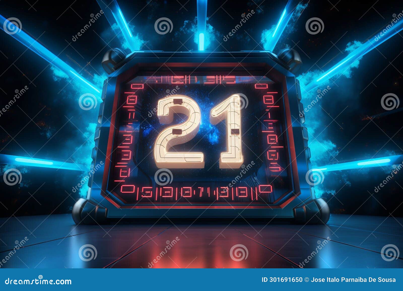 Black Friday Countdown Clock with Bold Numbers Stock Illustration ...
