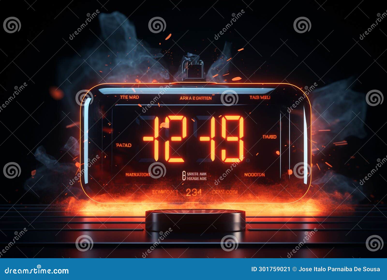 Black Friday Countdown Clock GIF for Social Stock Illustration ...