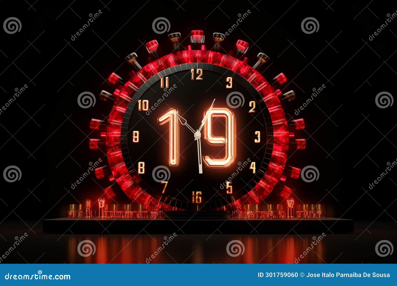 Black Friday Countdown Clock GIF for Social Stock Illustration ...