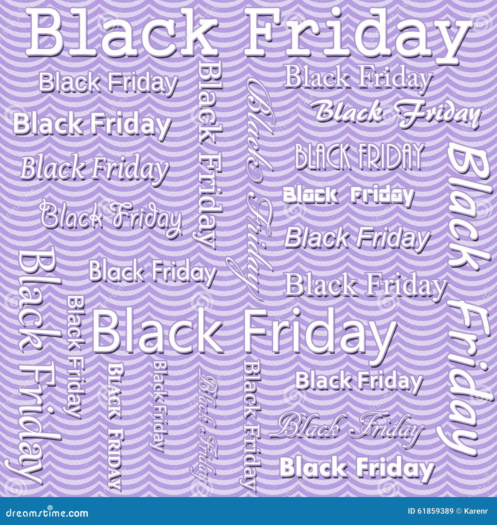Black Friday Design with Purple Wavy Stripes Tile Pattern Repeat Stock ...