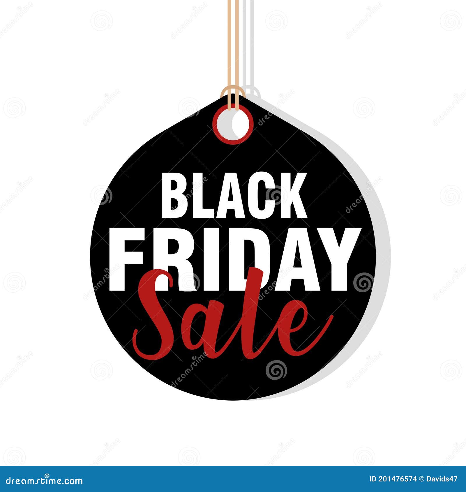 Black friday label stock vector. Illustration of friday - 201476574
